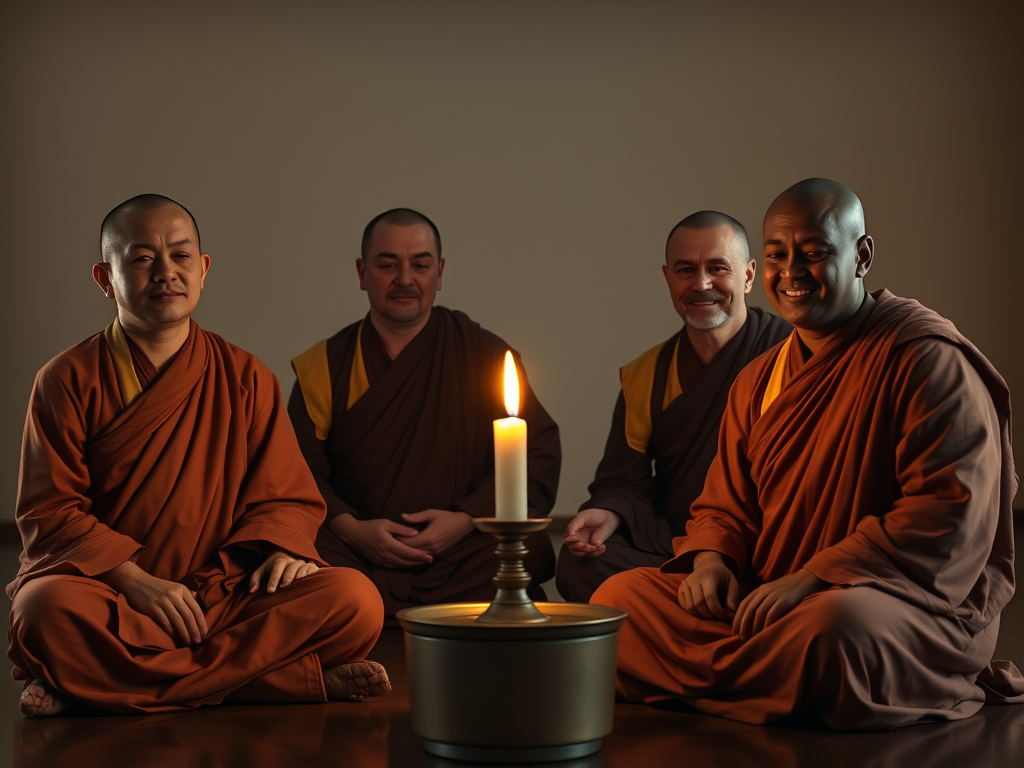 The four monks – Dr Ramakanta's Ideas